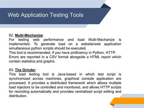 100 Effective Software Testing Tools That Boost Your Testing Ppt