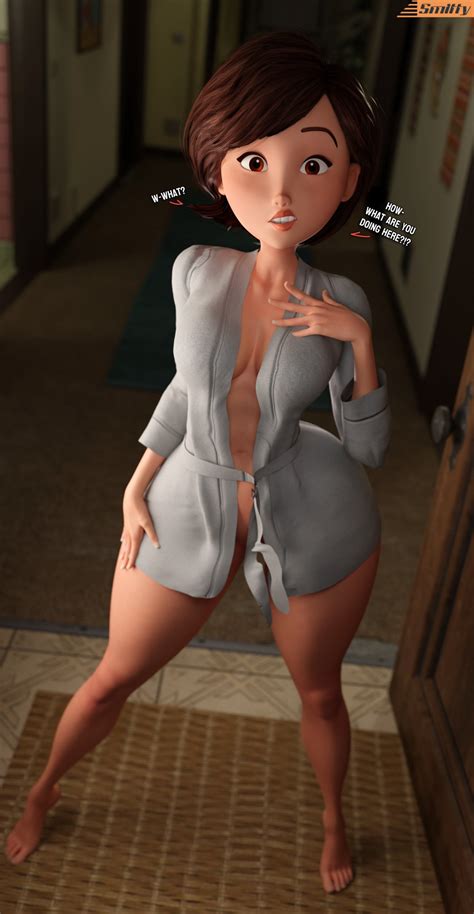 Rule 34 1girls 3d Barefoot Breasts Elastigirl Eye Contact Feet Female