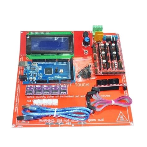 D Printer Kit RAMPS Arduino Mega DRV LCD PCB Heatbed MK B Alexnld
