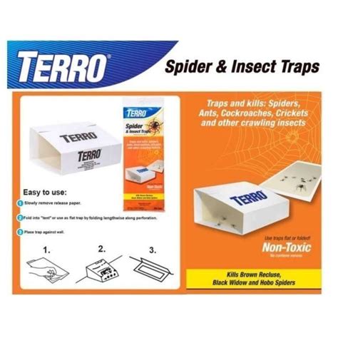 Terro Spider And Insect Traps 4 Traps Everything Else On Carousell