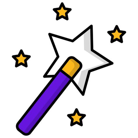 Icono De Magia Generic Color Lineal Color