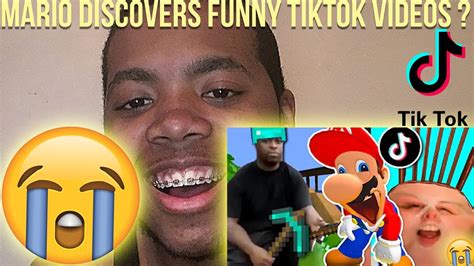 Smg4 Mario Reacts To Funny Tik Toks Reaction Youtube