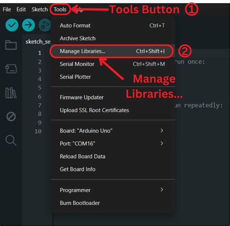 Installing Arduino Library
