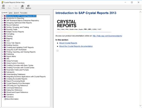 Creating A Crystal Report That Uses Hana As A Data Source And Importing
