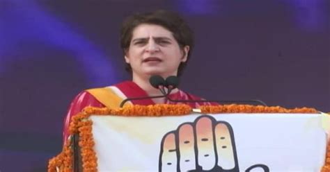 Priyanka Gandhis Farm Loan Waiver Promise At Yogi Adityanaths Home Turf