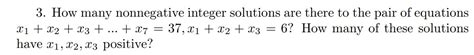 solved 3 how many nonnegative integer solutions are there