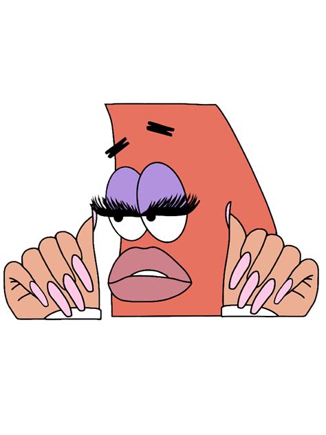Patrick Star Meme Lashes Amp Nails Inspire Uplift