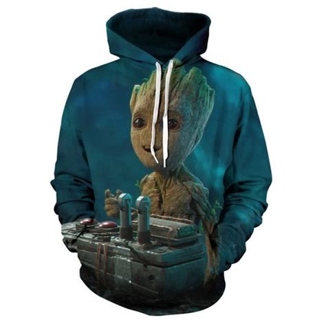 Sweats à Capuche Imprimés En 3dsweat à Capuche Imprimé En 3d Pour
