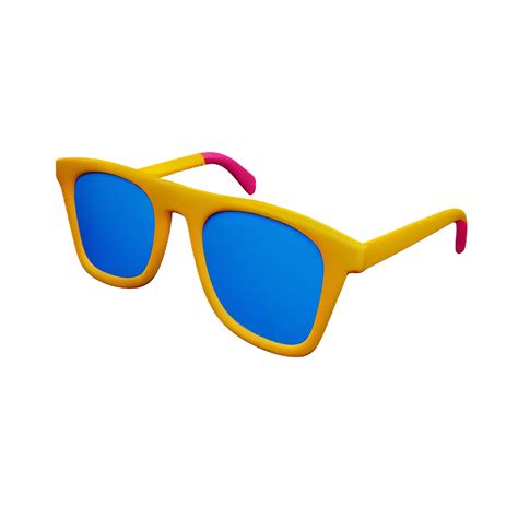 Sun Glasses 3d Rendering Icon Illustration 29435603 Png