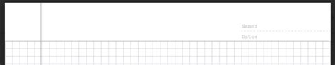 Printable Lined Graph Paper
