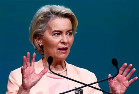 Von Der Leyen Celebra El Acuerdo Histórico De La Cumbre Del Clima