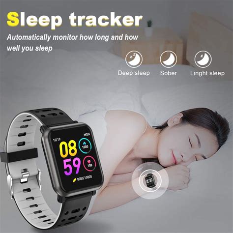 Huawise Fitness Wrist Watch With Fitness Tracker Bluetooth Sports