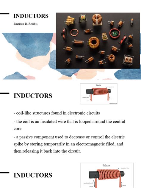 Inductor S Pdf Inductor Inductance