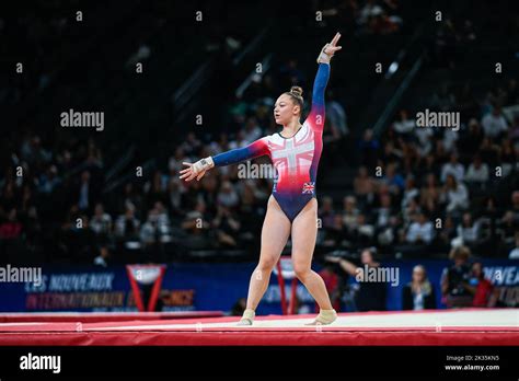 Stickler Poppy Grace Of Gbr Women S Floor During The Fig World Cup Challenge Internationaux
