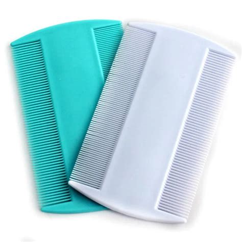 Double Sided Head Lice Comb Hair Combs Brush Protable Fine Tooth Head