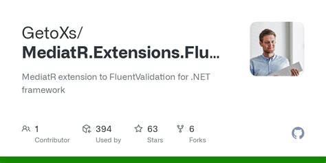Github Getoxsmediatrextensionsfluentvalidationaspnetcore Mediatr Extension For