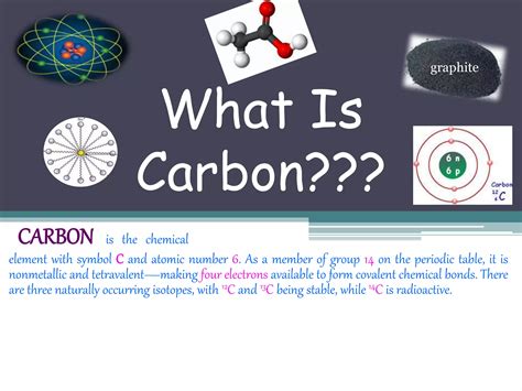 Carbon And Its Compounds Ppt