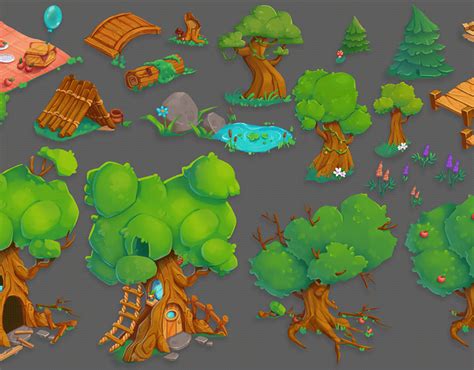 Ui Casual 2d Game Art On Behance