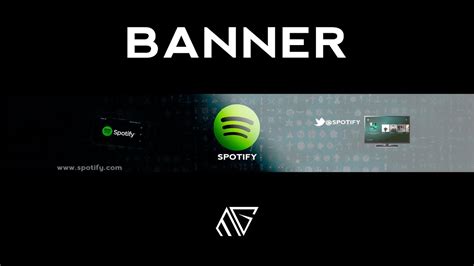 Spotify Header Template