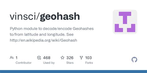 GitHub Vinsci Geohash Python Module To Decode Encode Geohashes To From Latitude And Longitude