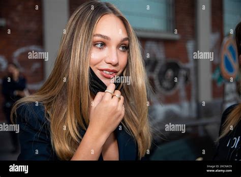 Maddie Ziegler Attends The Fendi Fashion Show During The Milan Fashion