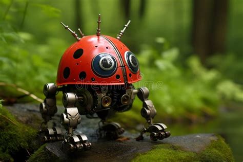Insect Inspired Robot Ladybug S Nature Adventure Generative By Ai