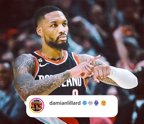 ClutchPoints On Twitter What Does This Latest Damian Lillard IG Post