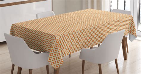 East Urban Home Elliptic Dots Curvy Symmetrictablecloth Wayfair