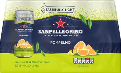 Holleys Fine Foods | SAN PELLEGRINO Pompelmo (Grapefruit) 330ml