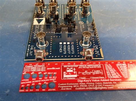 Eval Board Physical Dimensions Interconnect Digikey Techforum An Electronic Component And