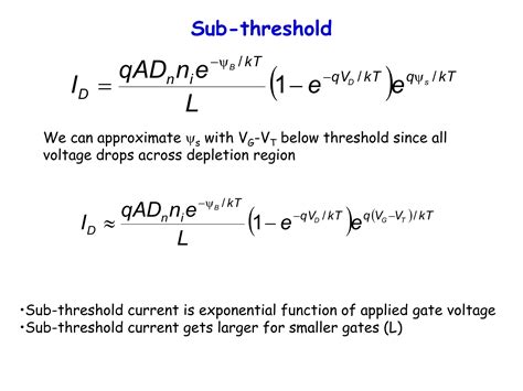 Nature Of Mosfet Operation Characteristics Curve Ppt