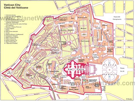 Vatican City Carte