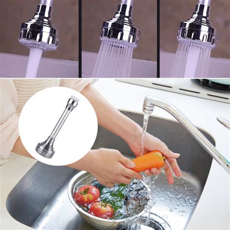 Badu Bg Универсален 360 кран Филтър за пръскане на вода Спрей Кран за измиване Дюза Глава