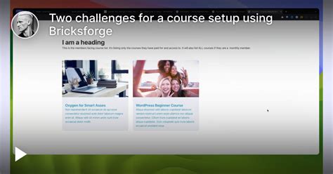 Two Challenges For A Course Site Build Checkbox And Render Lessons