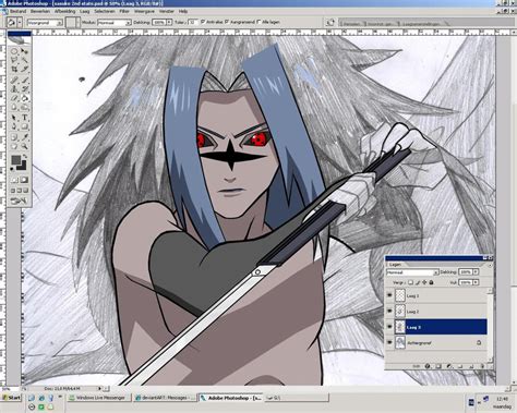 Sasuke 2nd State Preview By Kingvegito On Deviantart