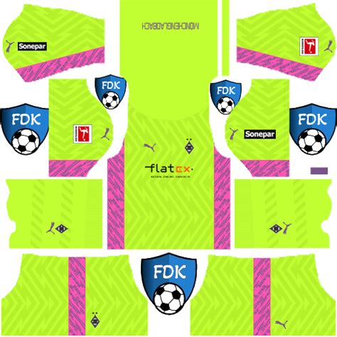Borussia Monchengladbach Dls Kits 2024 Dream League Soccer Kits 2024