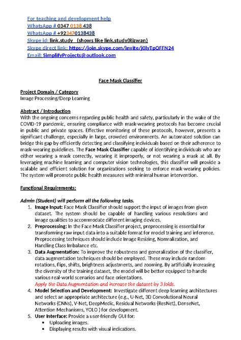 Face Mask Classifier With The Ongoing Concerns Regarding Public