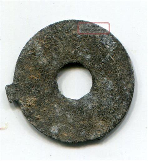 Rare Palembang Tin Pitis Coin 3 Circulated