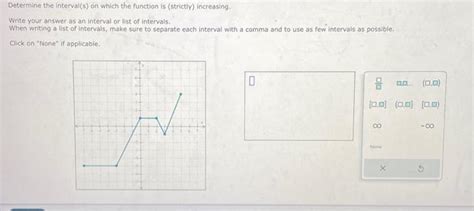 Solved Determine The Interval S On Which The Function Is Chegg