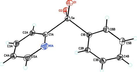 Molecular Diagram Of I Illustrating The Atom Numbering Scheme Used