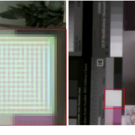Prevention Of Maze Artefact By The Proposed Algorithm For A Scene A