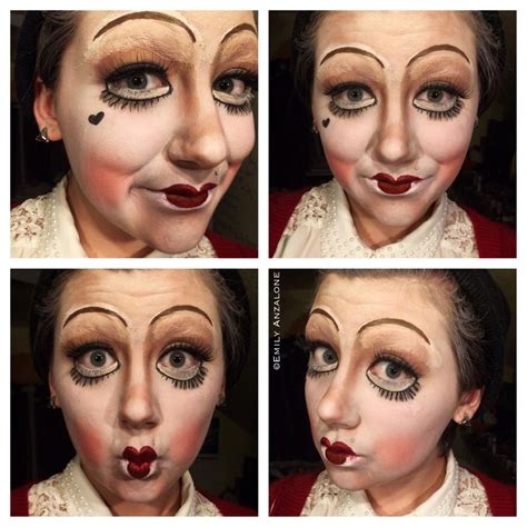 Porcelain Doll Face Makeup