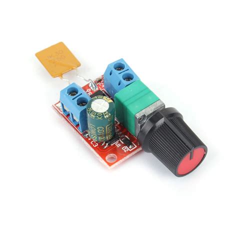 Mini Dc Motor Pwm Speed Controller V V Speed Control Switch Led