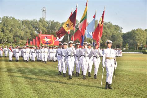 တပ်မတော်ဆေးတက္ကသိုလ် ဗိုလ်လောင်းသင်တန်းအမှတ်စဉ် ၂၄ သင်တန်းဆင်း ဂုဏ်ပြုစစ်ရေးပြ အခမ်းအနား ကျင