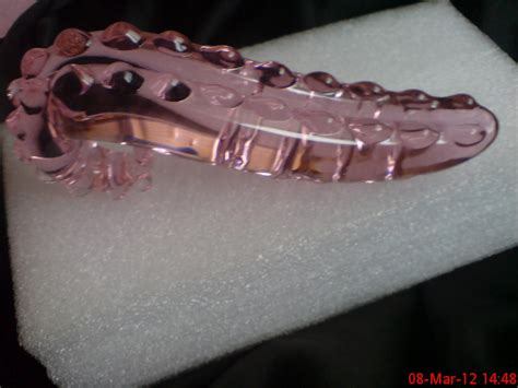 Sassys Sex Toy Reviews Tentacle Glass Dildo 6 From Pipedream