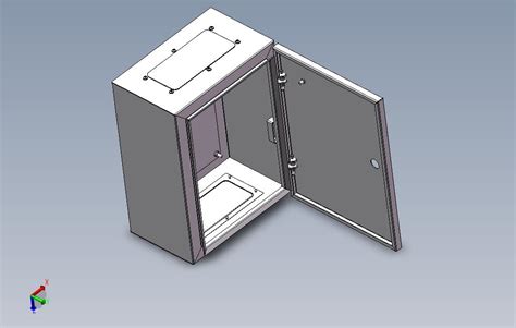 基业箱 SOLIDWORKS 2016 模型图纸下载 懒石网