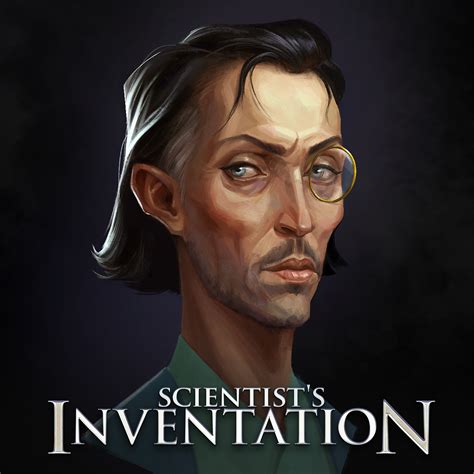 Artstation Scientists Inventation Character