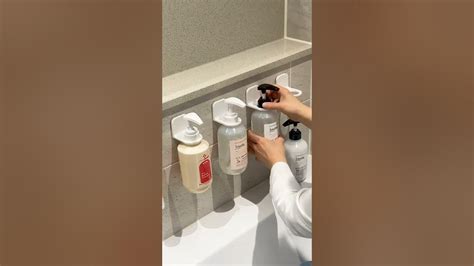 물때 Zero 욕실테리어까지 공중부양 벽걸이 샴푸 홀더 거치대 Youtube