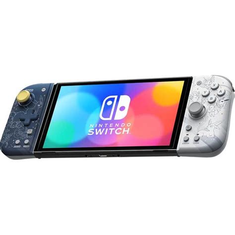 Controller HORI Split Pad Compact Eevee Nintendo Switch OLED NSW U Albastru Alb