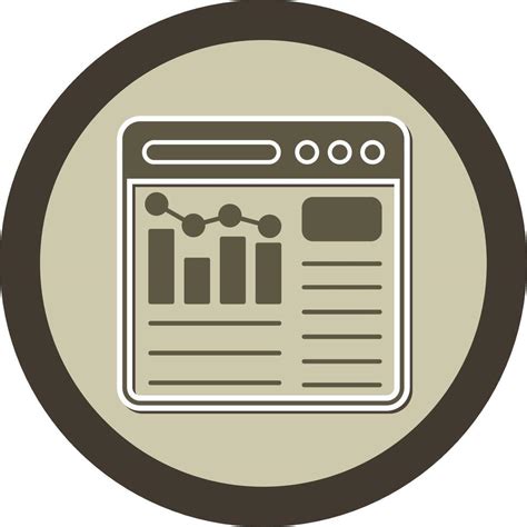 Data Analytics Sticker Circle Icon 47500645 Vector Art At Vecteezy